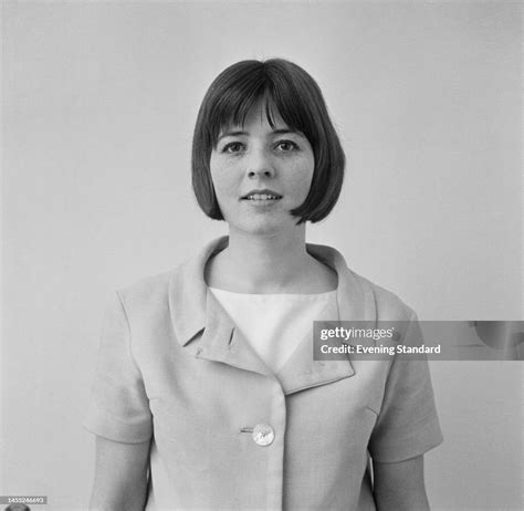 British Journalist Maureen Cleave Of The Evening Standard Newspaper