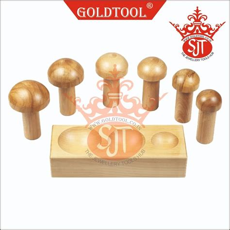 Dapping Block With 10 Punches Wooden Set At ₹ 1991piece Wooden