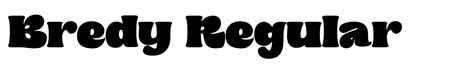 Bredy Regular Fuente Webfont And Desktop Myfonts