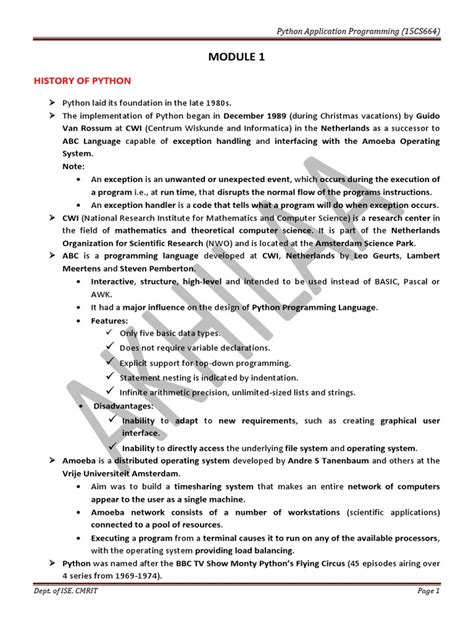 Pap Module 1 Download Free Pdf Programming Language Python Programming Language