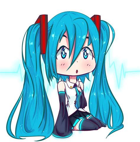 Hatsune Miku Chibi Drawing Free Download On ClipArtMag