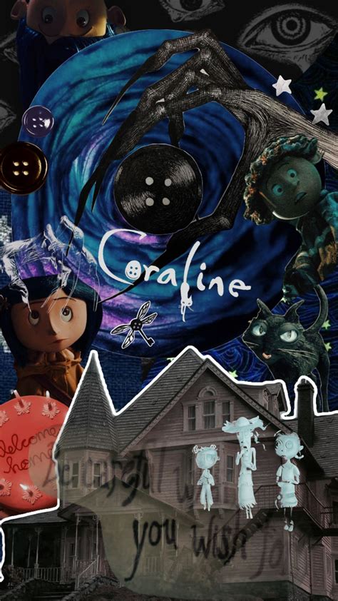 Check Out Oodles0984s Shuffles Coraline House Wallpaper Coraline