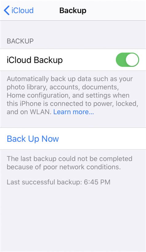 ICloud Backup Failed Four Steps Of Fixes To Try SoftwareDive Com