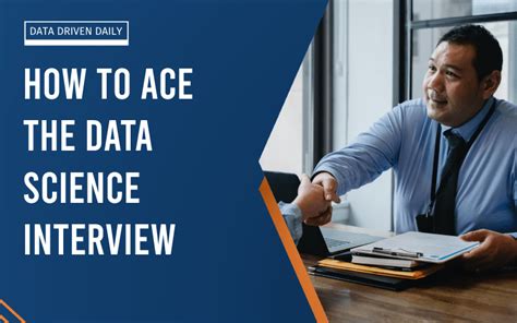How To Ace The Data Science Interview