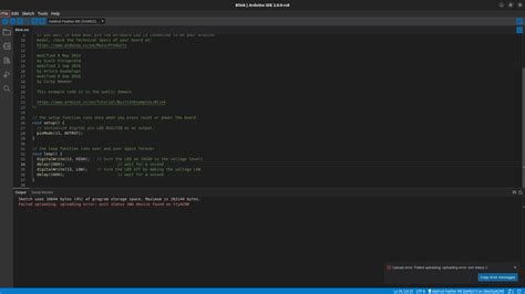 Arduino Ide No Device Found Error Ide X Arduino Forum