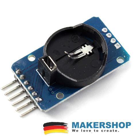 Rtc Ds3231 I2c Echtzeituhr At24c32 Real Time Clock Modul Arduino Raspberry Pi Makershopde