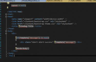 ASPNET MVC TUTORIAL USING LINQ EF REPOSITORY PATTERN DI Administration CRUD Edwindeloso