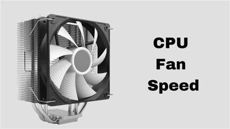 How To Control Cpu Fan Speed