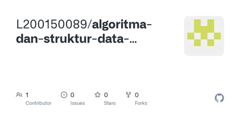 GitHub L Algoritma Dan Struktur Data Python