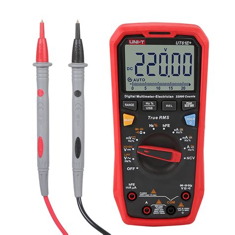 Buy UNI T UNI T UT E Digital Multimeter Auto High Professional NCV Tester True RMS Multimeter