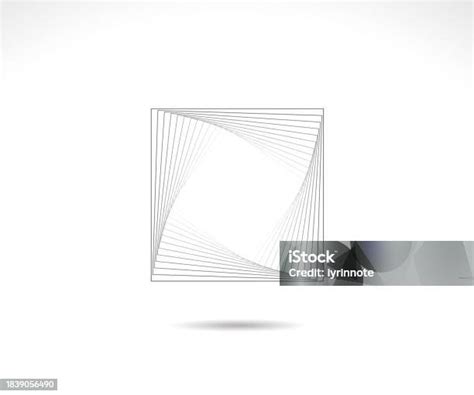 정사각형 로고 스트로크 사각형 프레임 아이콘 로그인 기호 평면 디자인 단추 웹 액자 벡터 일러스트레이션 Eps 10 개념에 대한 스톡 벡터 아트 및 기타 이미지 Istock