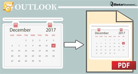 2 Quick Methods To Export Outlook Calendar To A Pdf File