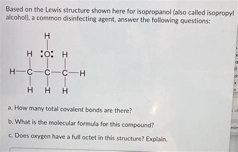 Isobutyl Alcohol Lewis Structure Solved] Writong The Condensed