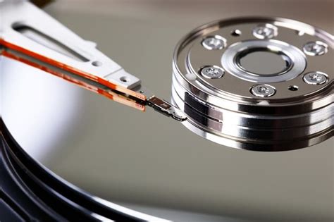 Premium Photo Computer Hard Disk Drive Close Up