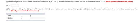 Solved The Following Partial Minitab Regression Output For