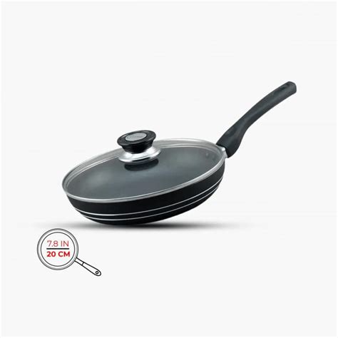 Best Non Stick Round Frying Pan With Glass Lid Cm Klassic Kitchenware