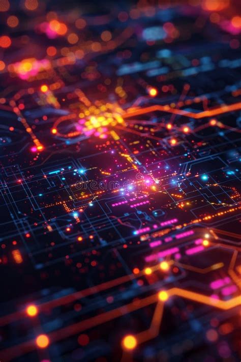 Glimpse Into The Future Of Ai Technology With A Dynamic Interface Showcasing Advanced Neural