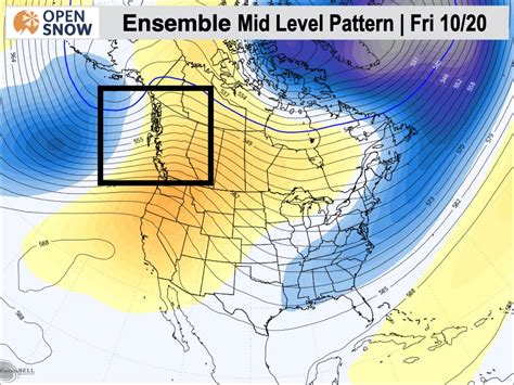 Ensemble Vs Deterministic Weather Models Opensnow