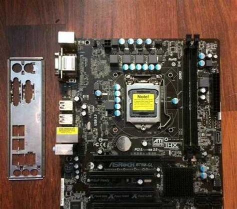 Материнская плата ASRock B75M-GL | Festima.Ru - Мониторинг объявлений