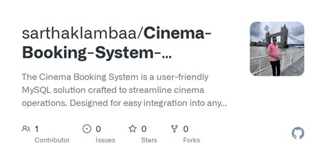 Github Sarthaklambaa Cinema Booking System Backend The Cinema Booking System Is A User