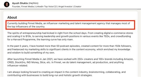 How To Write A Professional Linkedin Bio With The Help Of Ai