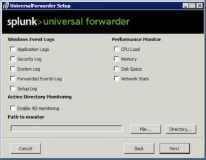 Install A Windows Universal Forwarder From An Installer Splunk Documentation