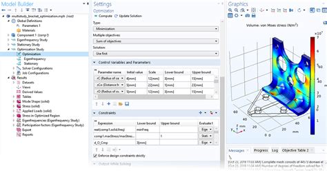 优化模块更新 COMSOL 发布亮点