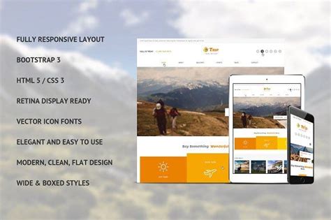 Trip Bootstrap Template