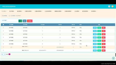 Ssm学校运动会信息管理系统源码和论文基于ssm的校园运动会管理系统 原码免费 Csdn博客