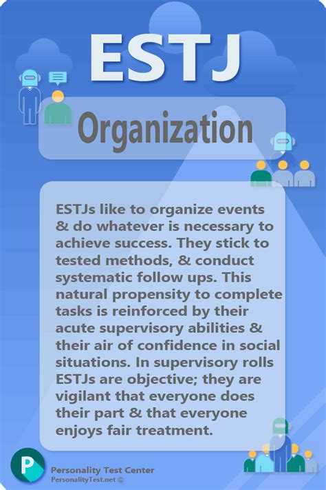 Estj Organization Estj Mbti Personality Myers Briggs Personality Types