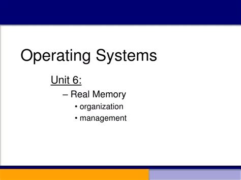 PPT Operating Systems PowerPoint Presentation Free Download ID 9544092