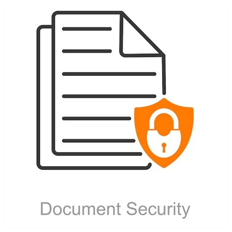 Premium Vector Document Security