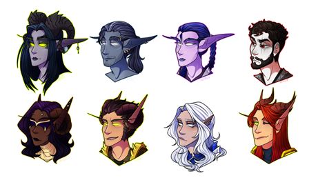 Wow Headshots Horns Horns Horns By Dyloteryx On Deviantart