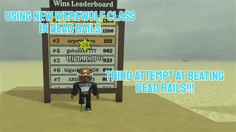 [dead Rails] New Wolf Class Is Insane Youtube