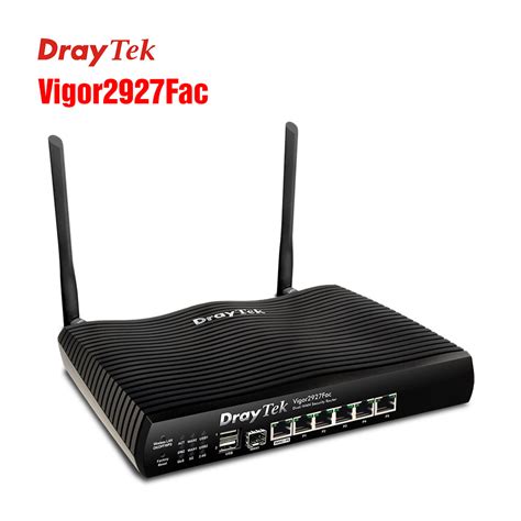 bán router quang vpn wan kép draytek vigor2927fac giá rẻ