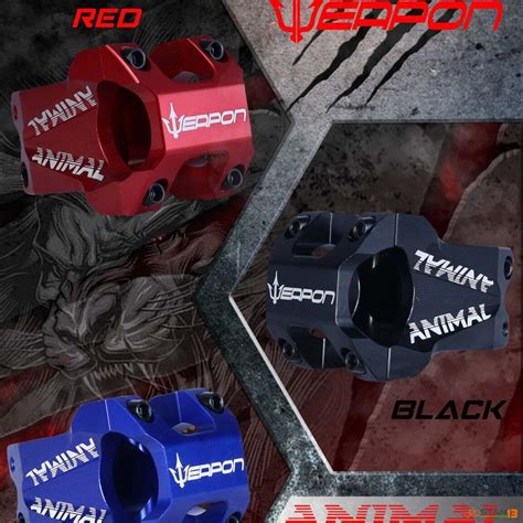 Stem Weapon Animal Enduro Trail Stem 50mm Stan13 Bike Philippines