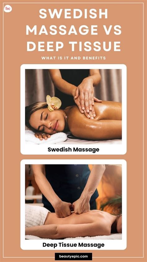 Swedish Massage Vs. Deep Tissue: Know Main Benefits | Swedish massage, Swedish massage ...