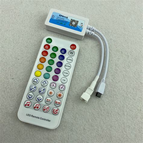 SP E Led Bluetooth Music Pixel Controller Dual Output Supports Both Smart Phone APP And IR