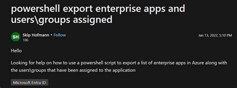 how to get all users and group users from enterprise applications in azure via powershell