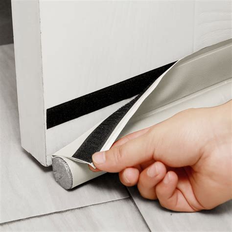 Diy Single Door Seam Upgraded Door Bottom Sweep Brush Window Weather