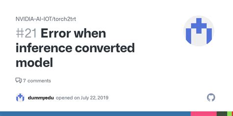Error When Inference Converted Model Issue NVIDIA AI IOT Torch Trt GitHub