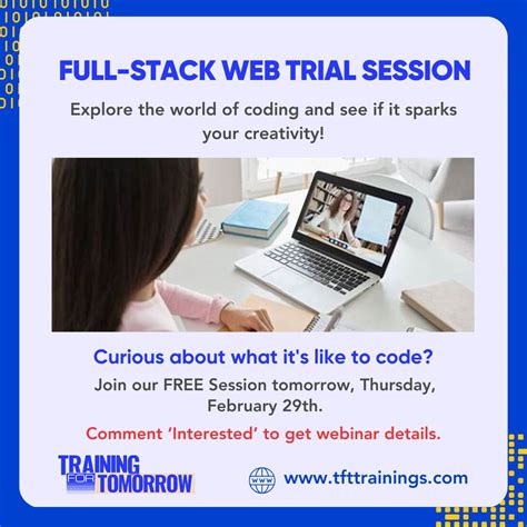 Trainings For Tomorrow Institute On Linkedin Coding Programming Fullstack Webdevelopment