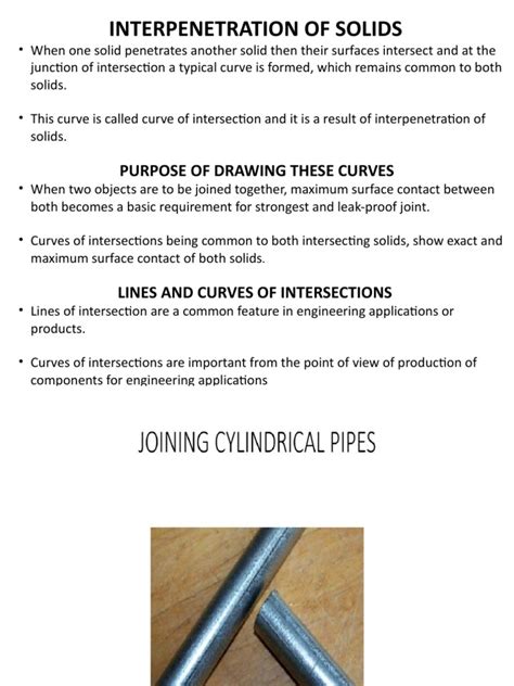 Interpenetration And Developments Pdf Geometry Geometric Shapes