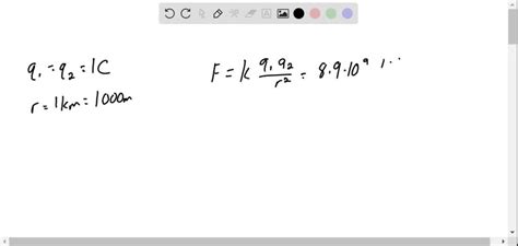 ⏩solvedif Two Equal Charges Each Of 1 C Each Are Separated In Air