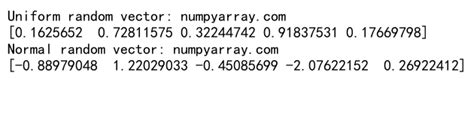 Python中使用numpy创建向量的全面指南极客教程