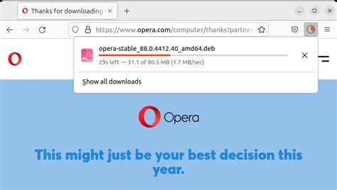 How To Install Opera Web Browser On Ubuntu 2204 Its Linux Foss