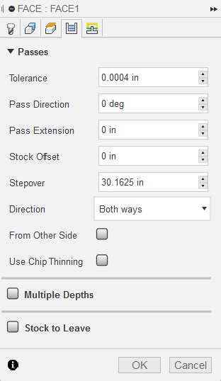 Solved Stepover 127x Tool Diameter Autodesk Community