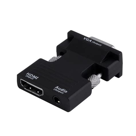 Hdmi Female To Vga Male Converter Adapter Support Grandado