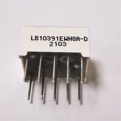 Ultra White Single Digit Segment LED Display Common Cathode For Home Appliances