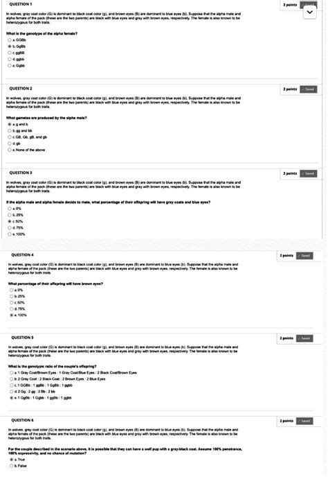 solved please help me with these genetics questions question 1 2